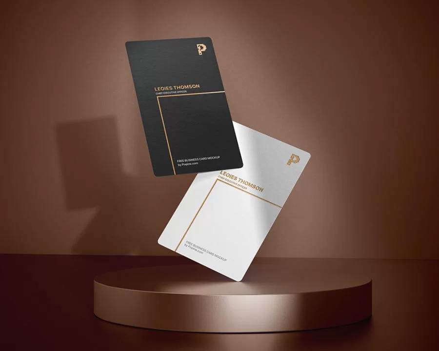 Free Flying Vertical Business Card Mockup – FreeMockup.net Free Flying Vertical Business Card Mockup – FreeMockup.net